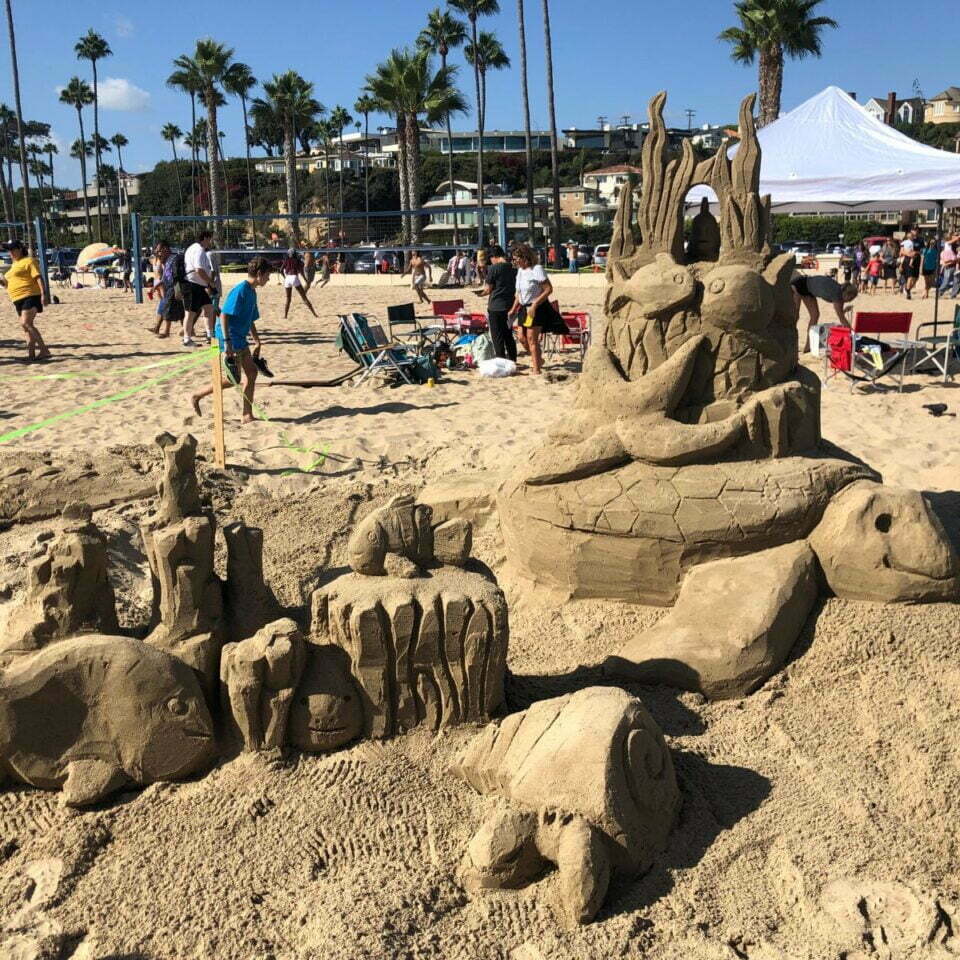 Corona del Mar Sandcastle Contest | Enjoy OC